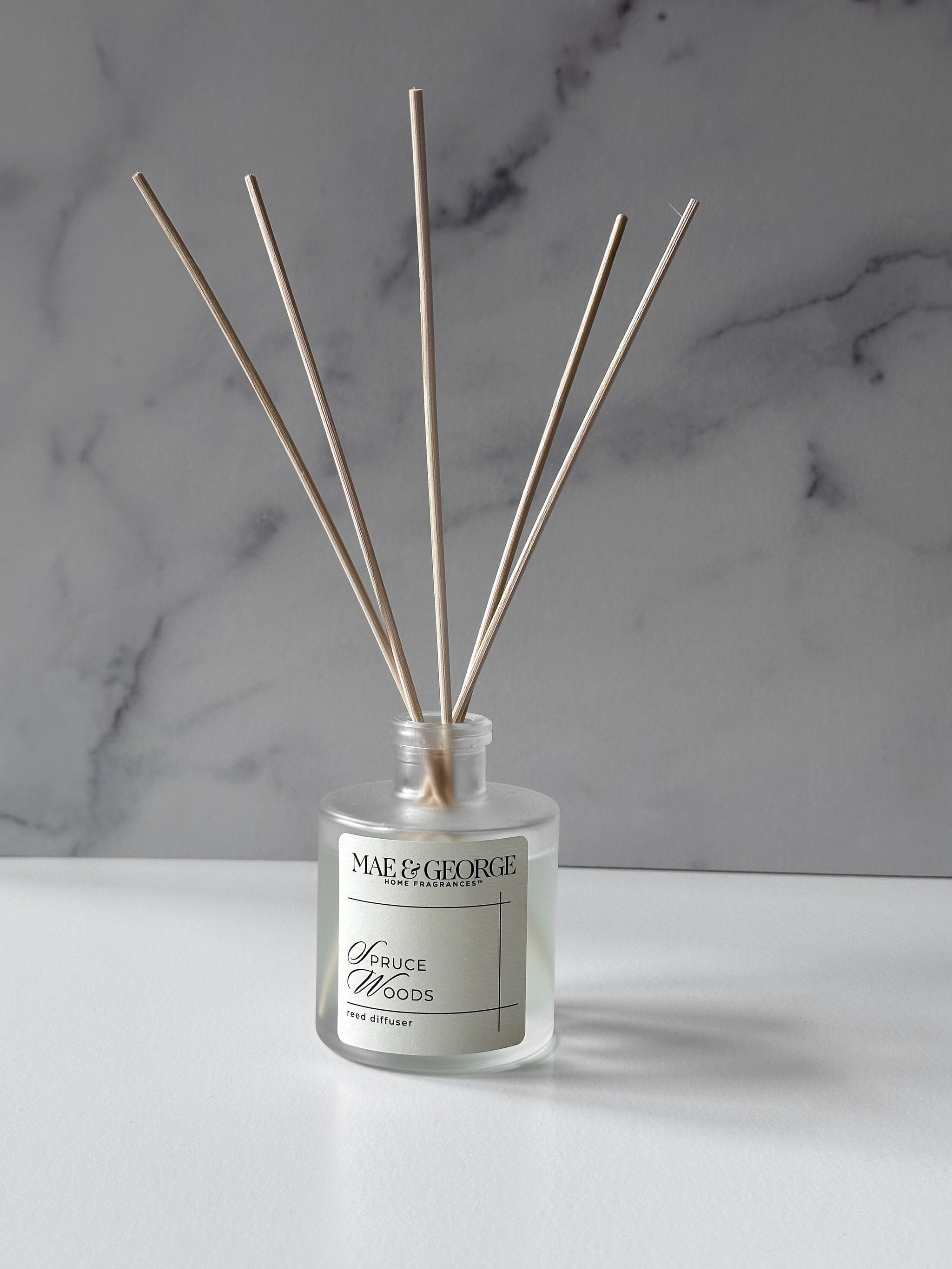 Spruce Woods Reed Diffuser | Mae & George Home Fragrances